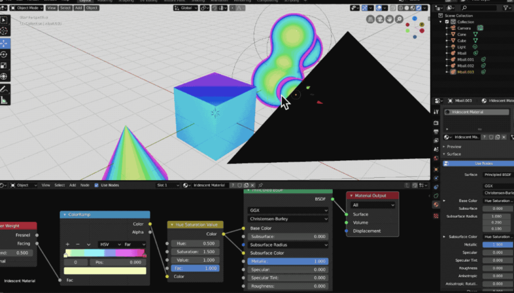 Rochor Dream: HSL/HSV colour values and making an iridescent/rainbow ...